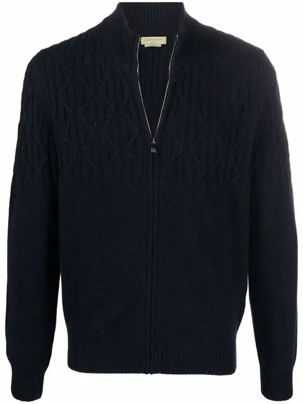 Corneliani Chunky Knitted Cashmere Jumper
