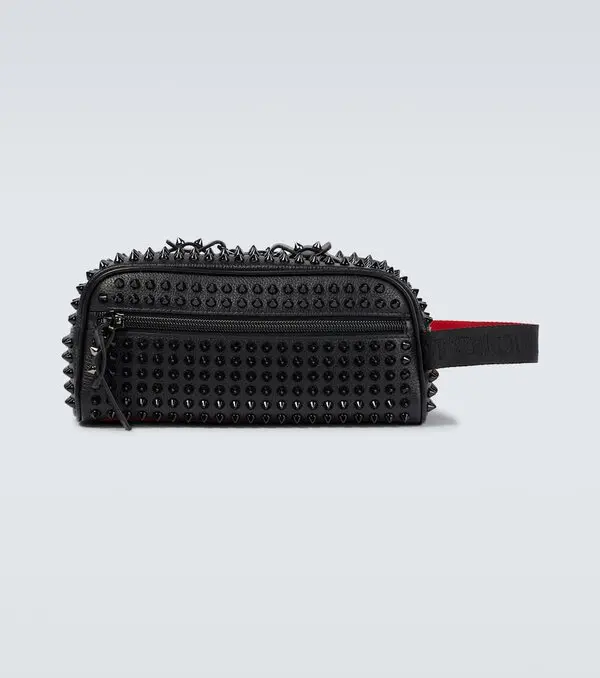 CHRISTIAN LOUBOUTIN Blaster Leather Wash Bag