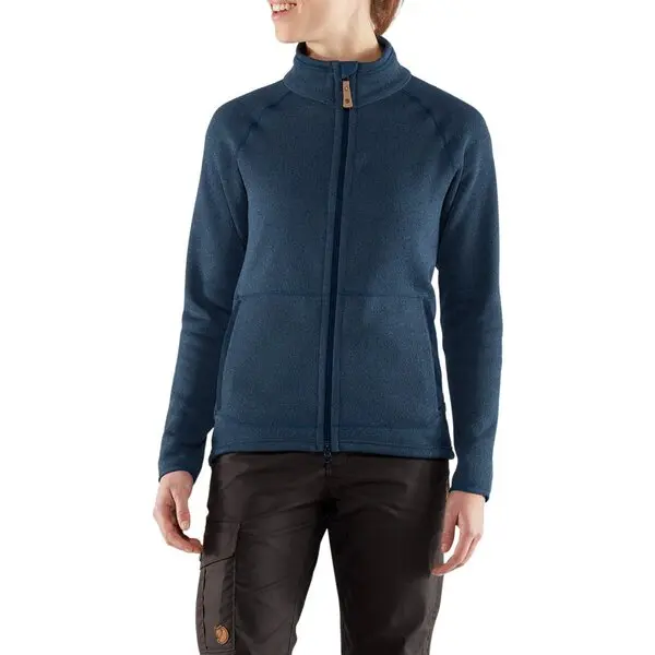 Fjallraven Vik Fleece Zip Jacket - Navy
