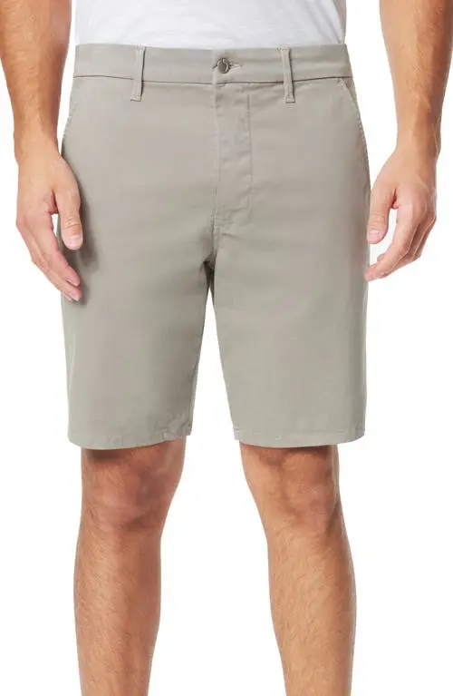 JOE'S Brixton Straight Leg Trouser Shorts - Alloy