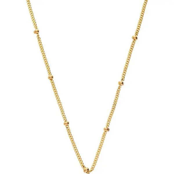 Sethi Couture Bead Station Chain - Yellow