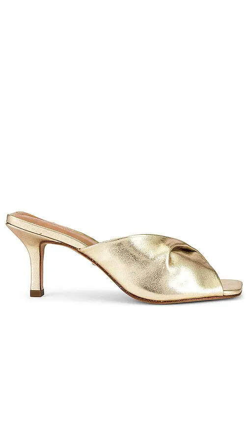 Raye Dane Metallic Heels - Gold