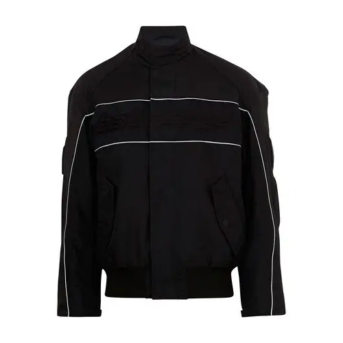 Balenciaga Racing Jacket - Black Grey | Editorialist