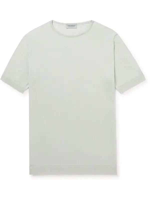 け*ー様 john smedley belden M Belden John Smedley Sea Island Cotton T-Shirt | John Smedley UK