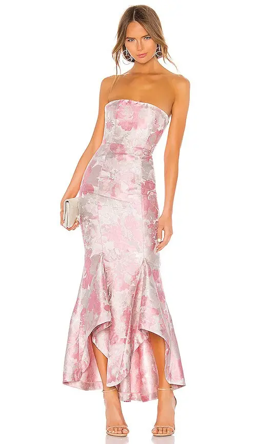 LOVERS AND FRIENDS Urgonia Gown - Pink Tonal
