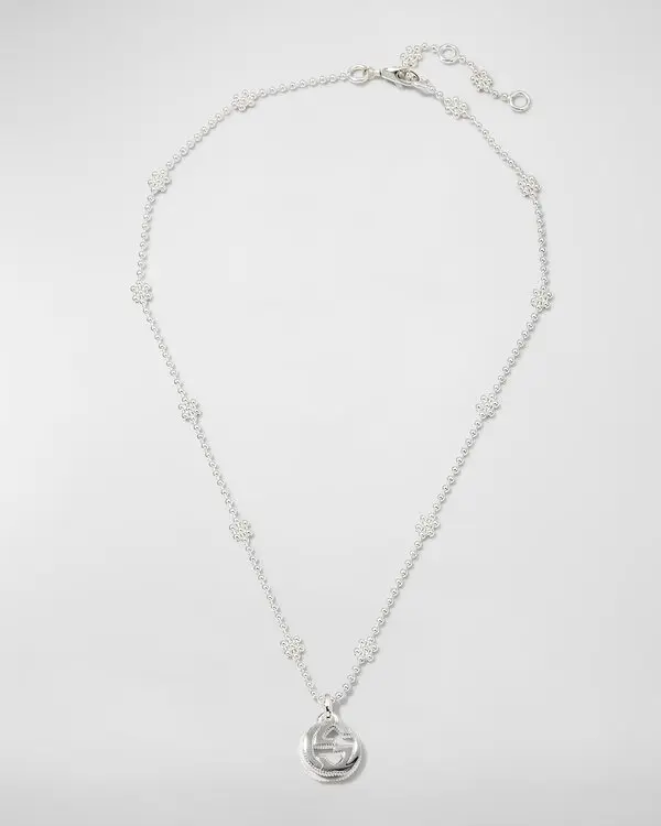 Gucci Interlocking G Necklace - Silver