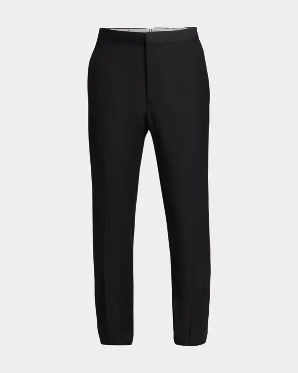 Brioni Cotton Tuxedo Pants