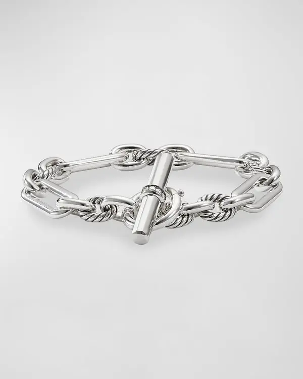 David Yurman Lexington Chain Bracelet With Diamonds - Diamond