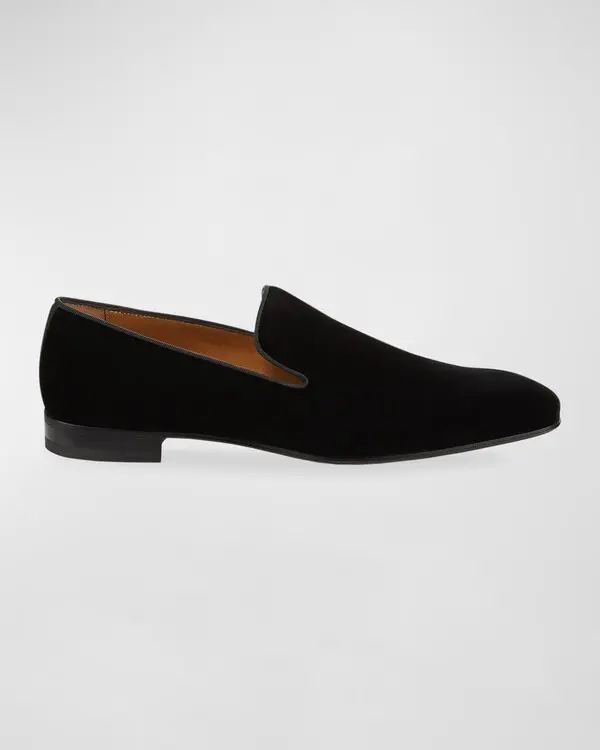PAUL STUART Harrier Velvet Venetian Loafers