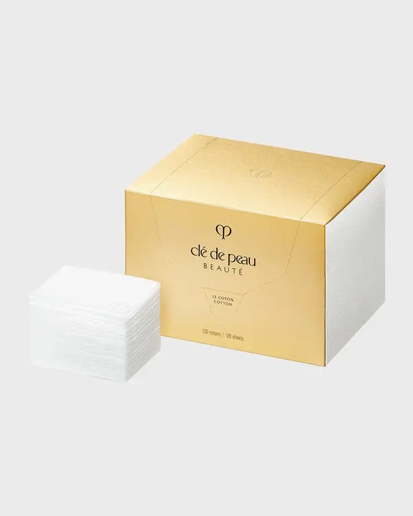CLE DE PEAU BEAUTE Cotton, 120 Sheets