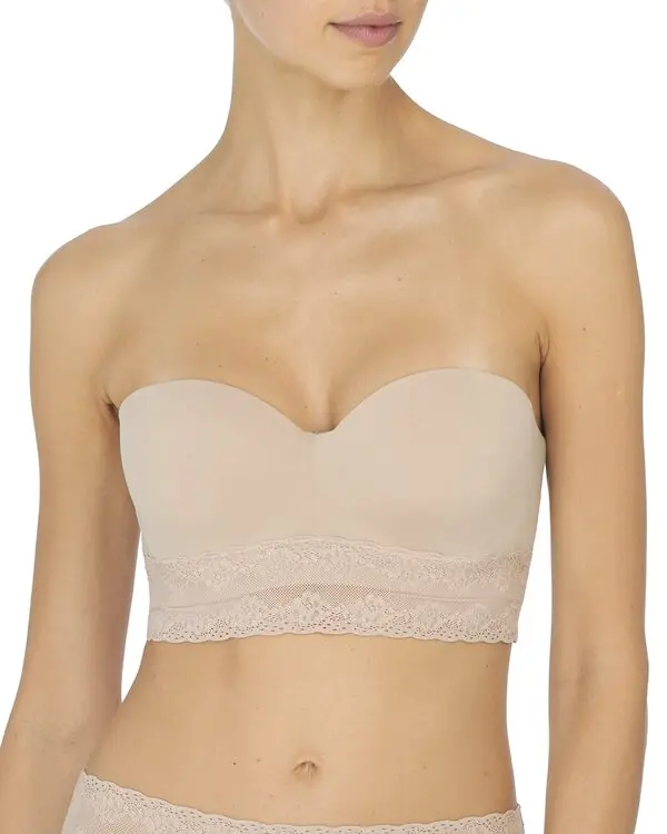 Natori Bliss Perfection Strapless Underwire Contour Bra - Cafe