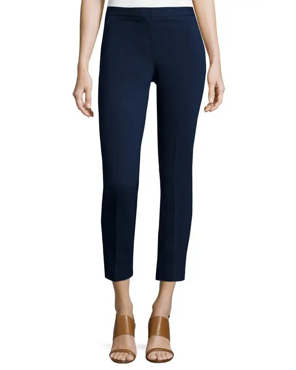 Kobi Halperin Alexandra Double-knit Pants - Navy