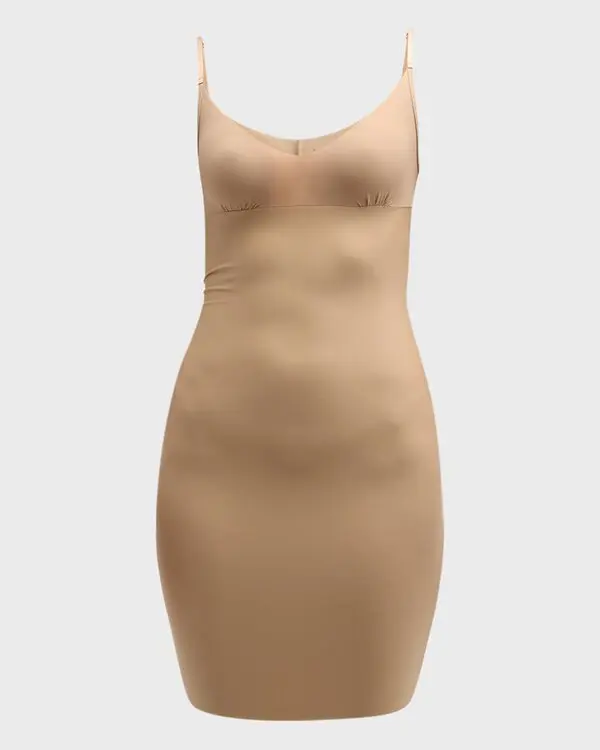 Commando Two-faced Tech Control Full Slip - Beige