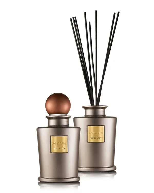 La Perla 10 Oz. Reed Diffuser - Amber Lace
