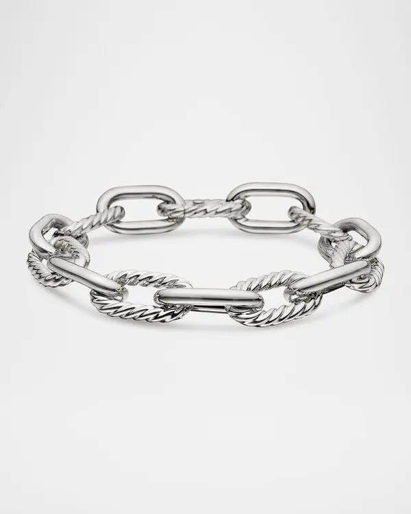 David Yurman Dy Madison Chain Bracelet - Silver