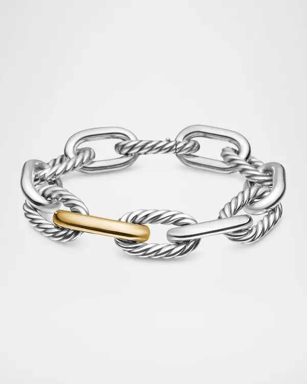 David Yurman Madison Chain Link Bracelet - Two Tone