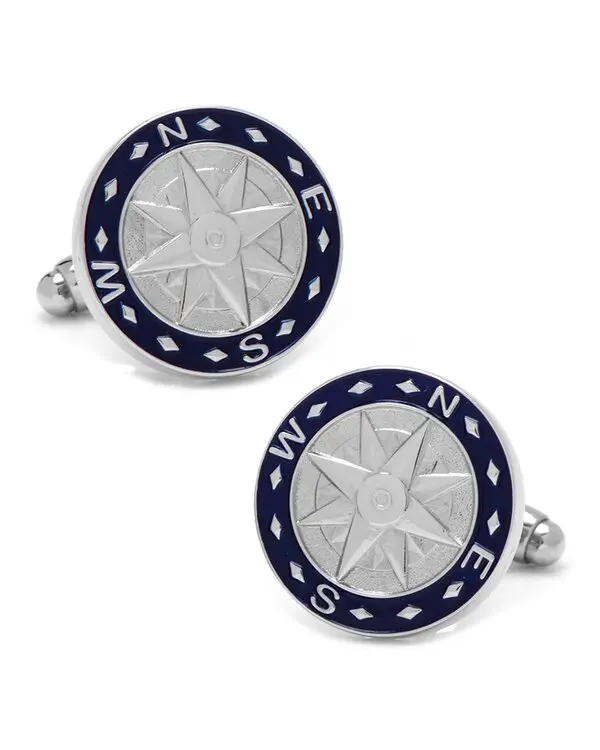 CUFFLINKS, INC. Compass W/ Enamel