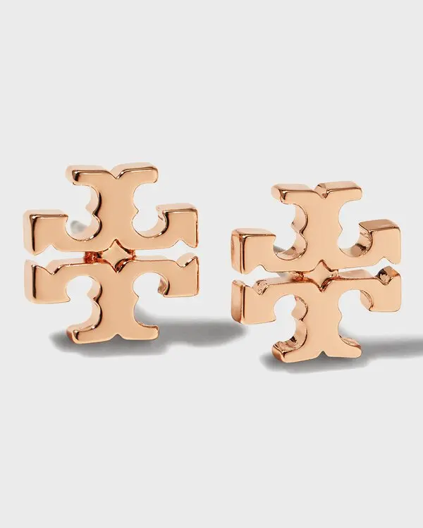 Tory Burch Kira Stud Earrings - Rose Gold