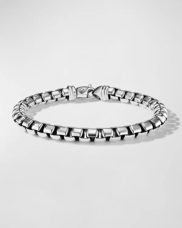 David Yurman Box Chain Bracelet - Sterling Silver