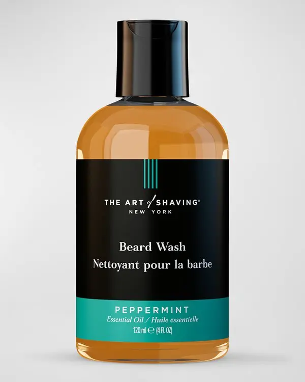 THE ART OF SHAVING 4 Oz. Peppermint Beard Wash