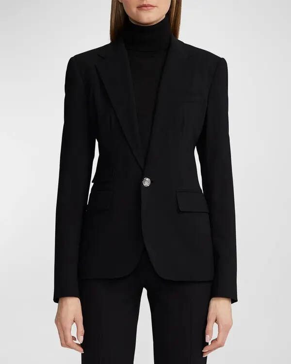 Ralph Lauren Parker Wool Jacket - Black