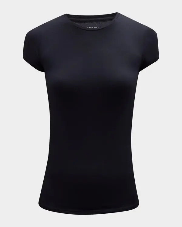 Majestic Filatures Soft Touch Crewneck Tee - Marine
