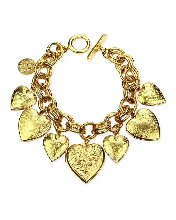 BEN-AMUN Heart Locket Bracelet