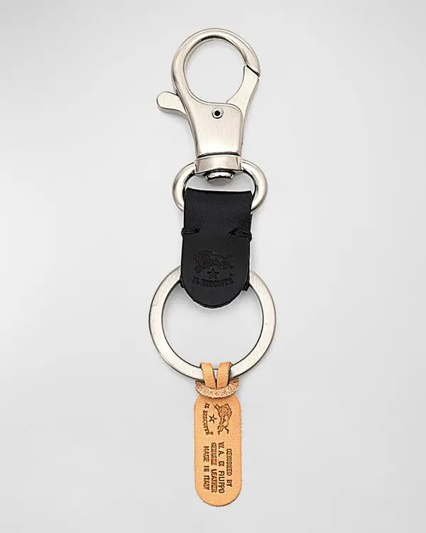 Il Bisonte Double Leather Keyring