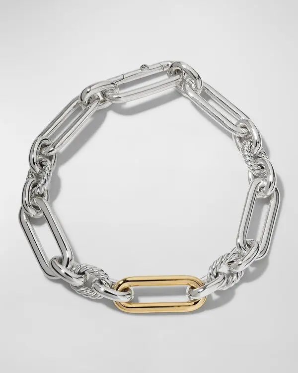 David Yurman 9.8mm Lexington Chain Bracelet - Two Tone