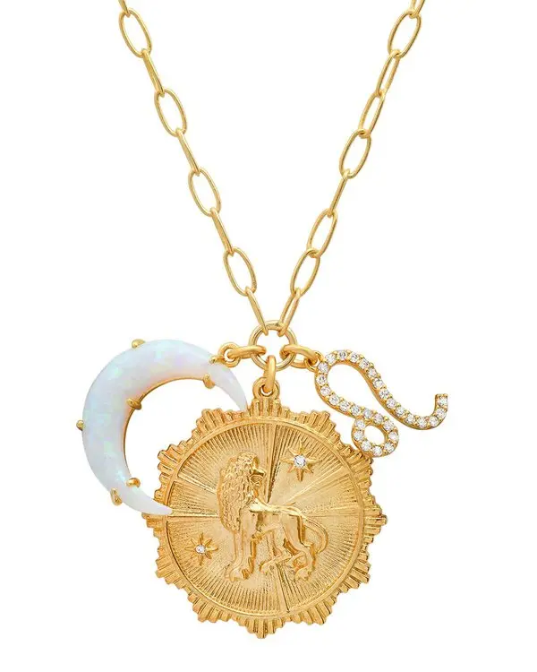 Tai Zodiac Charm Necklace - Leo