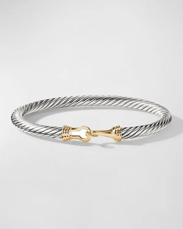 David Yurman Cable Buckle Bracelet - Two Tone