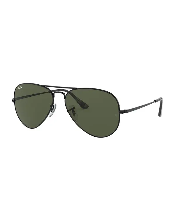 Ray-ban Metal Aviator Sunglasses - Black