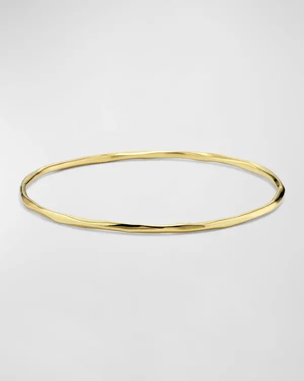 Ippolita 18k Faceted Bangle - Gold