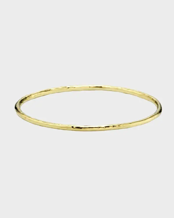 Ippolita Hammered Bangle - Gold
