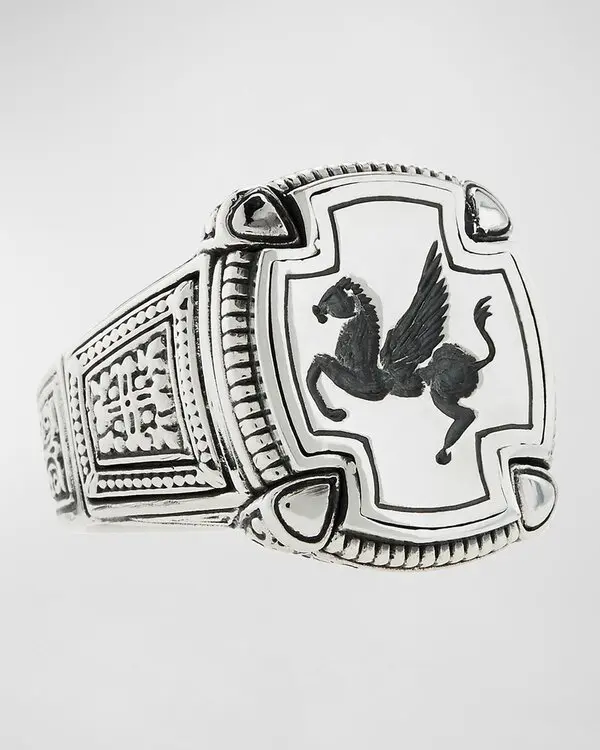 Konstantino Pegasus Square Ring
