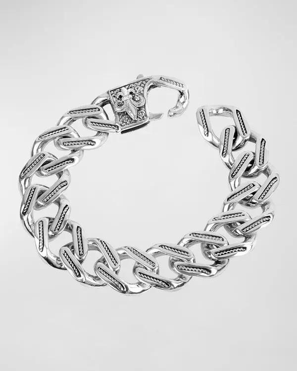 Konstantino Sterling Chain Link Bracelet