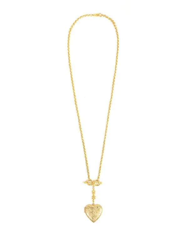 BEN-AMUN Chain And Locket Necklace
