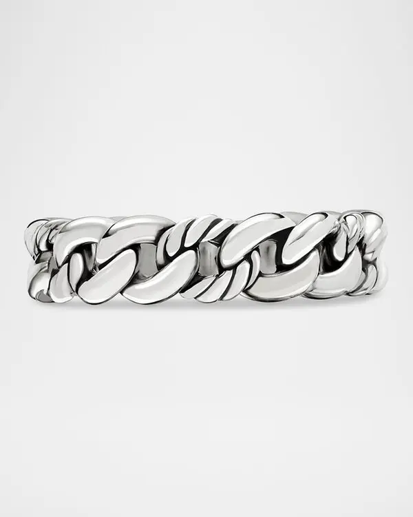 David Yurman Belmont Curb Link Ring - Silver
