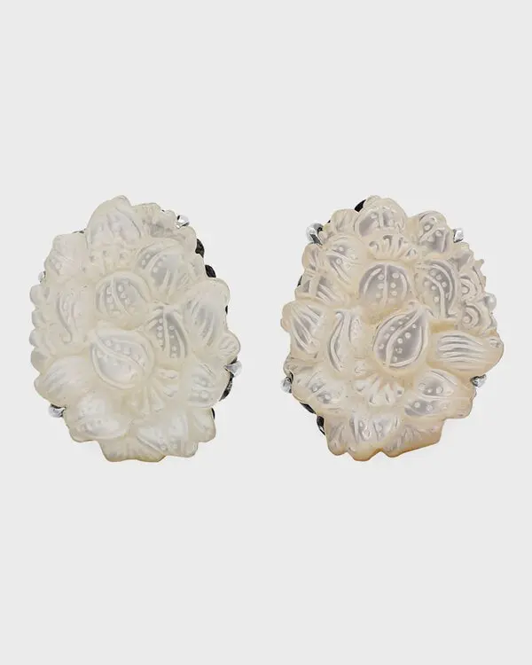 Stephen Dweck Carved Earrings