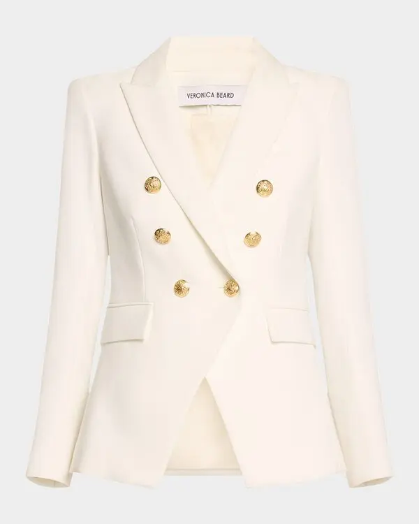 Veronica Beard Miller Dickey Jacket - Off Whitegold