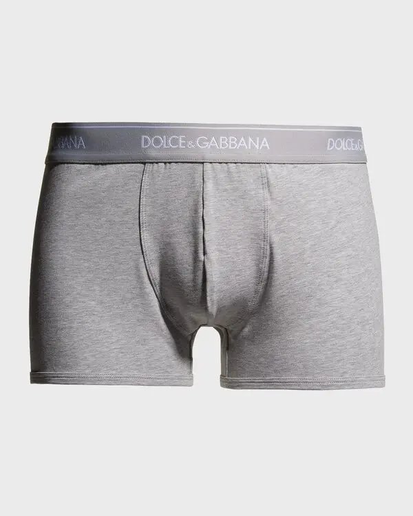 Dolce & Gabbana 2-pack Regular Boxer Briefs - Gray