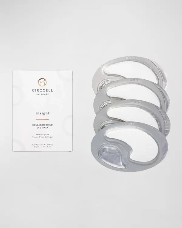 CIRCCELL SKINCARE Insight Collagen Eye Masks, 4 Count