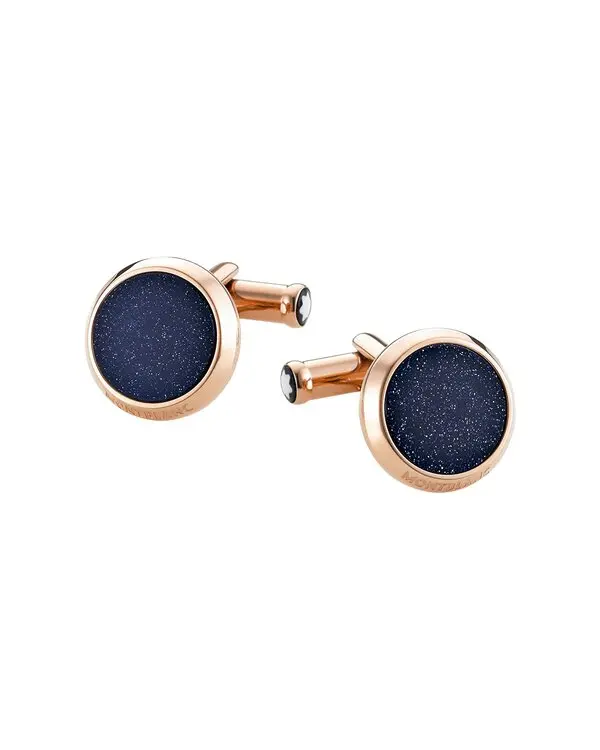 MONTBLANC Meisterstuck Round Stone Cufflinks