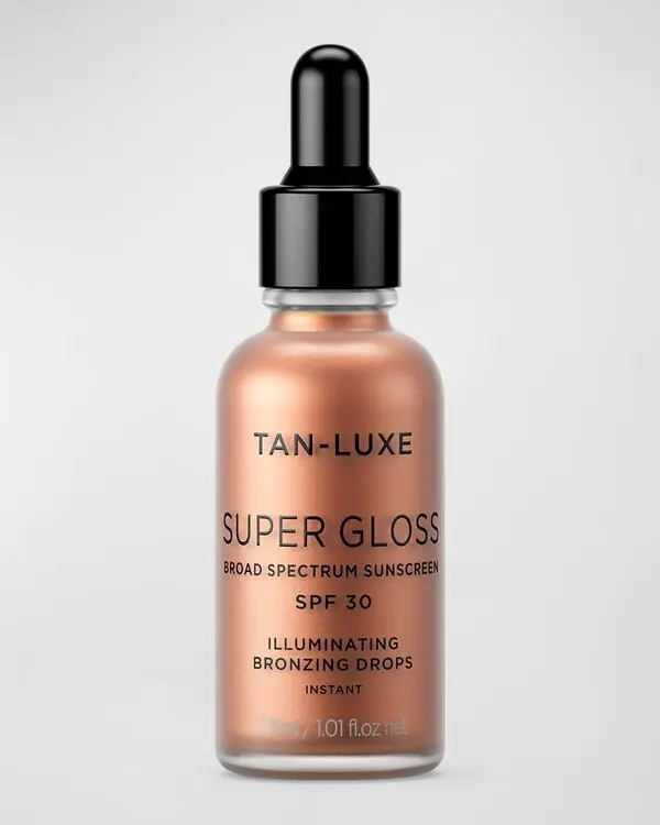 Tan-luxe Super Gloss Spf 30 Illuminating Bronzing Drops, 1 Oz - One-color