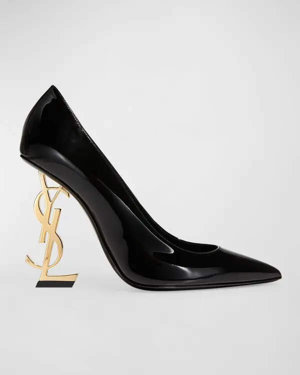 Saint Laurent 110mm Opyum Patent Leather Pumps