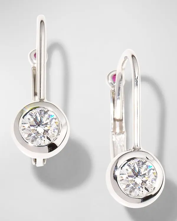 Roberto Coin 18k Diamond Drop Earrings