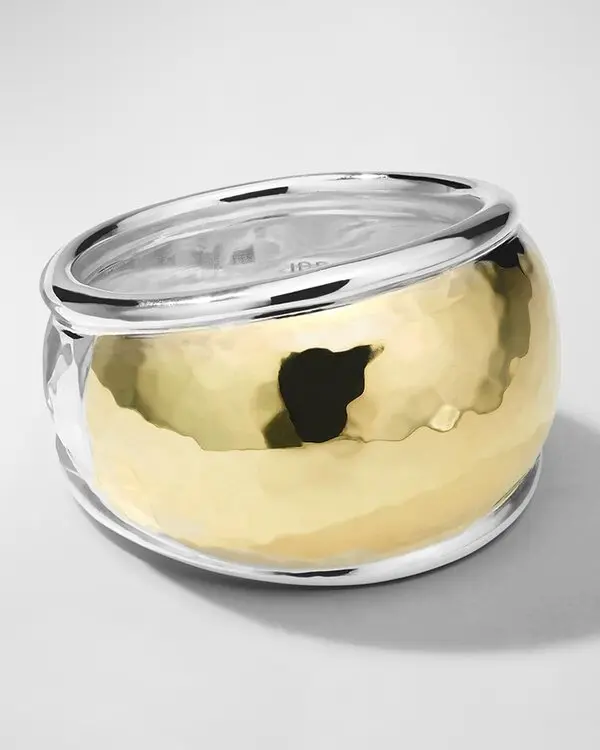 Ippolita Hammered Dome Ring - Gold And Silver