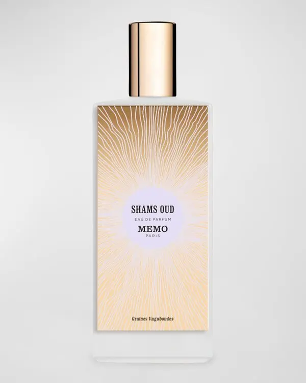 MEMO PARIS Shams Oud Eau De Parfum Spray, 2.5 Oz