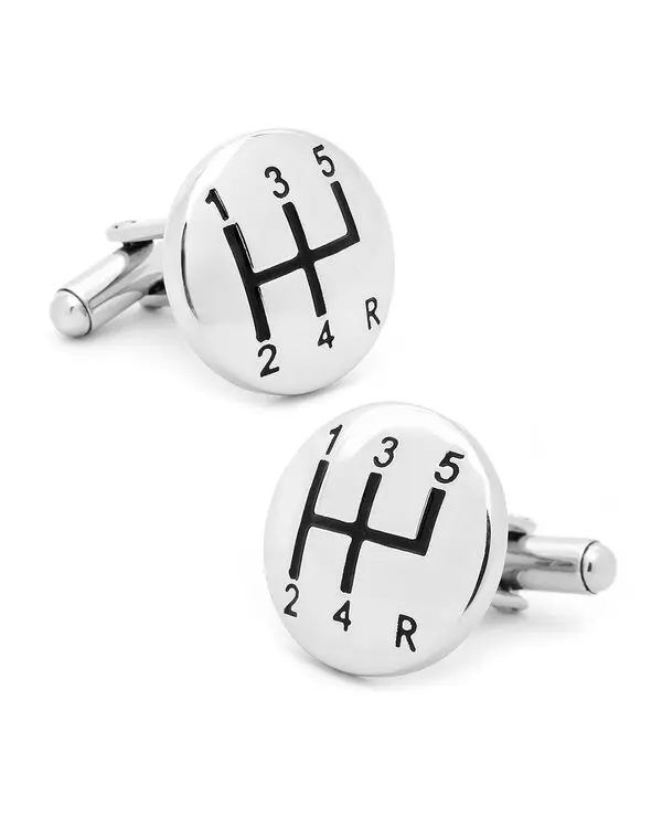 CUFFLINKS, INC. Rotating Gear - Silver