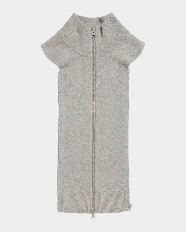 Veronica Beard Uptown Cashmere Dickey - Grey